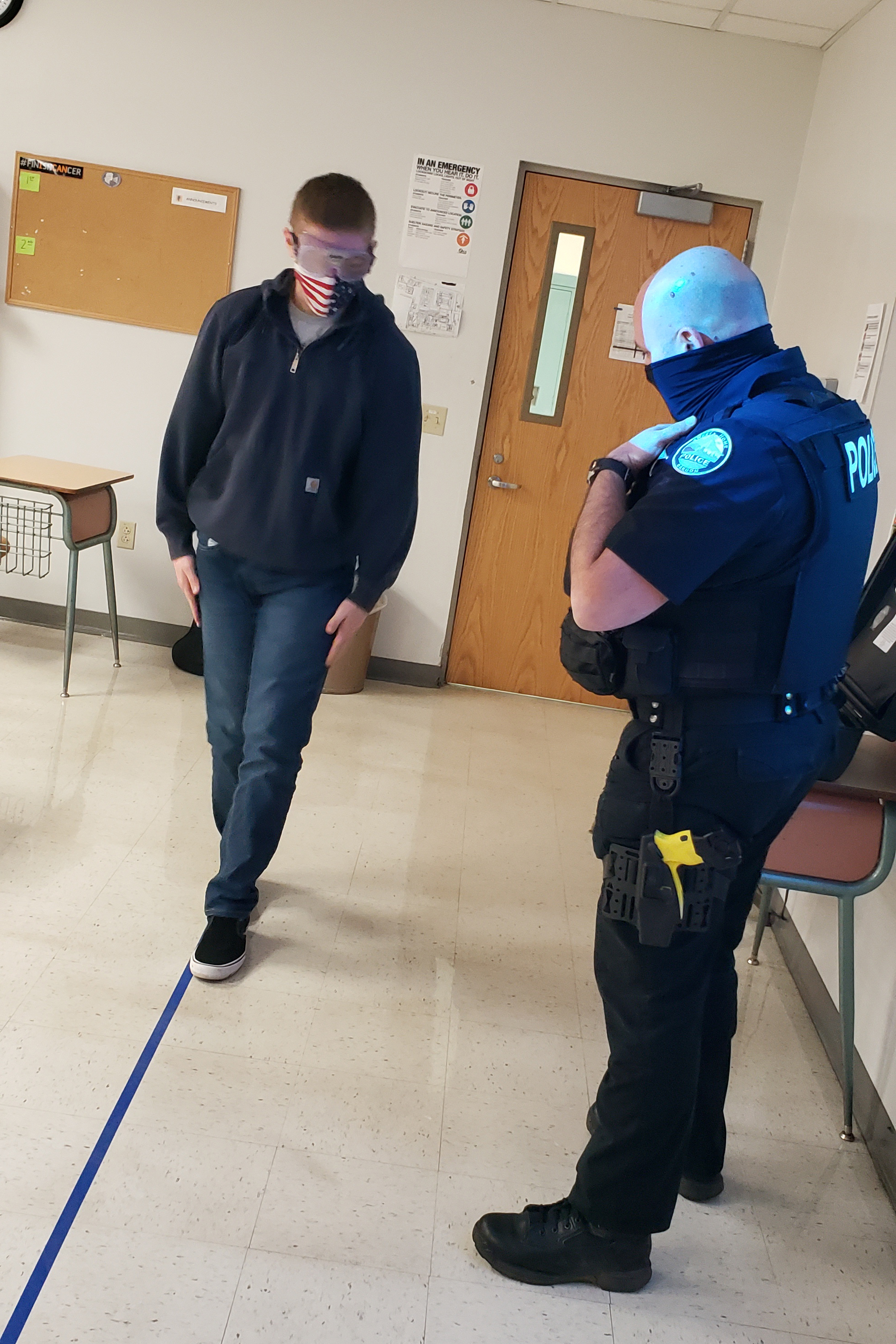 Sweet Home School Resource Officer Back On Campus | Sweet Home, Oregon